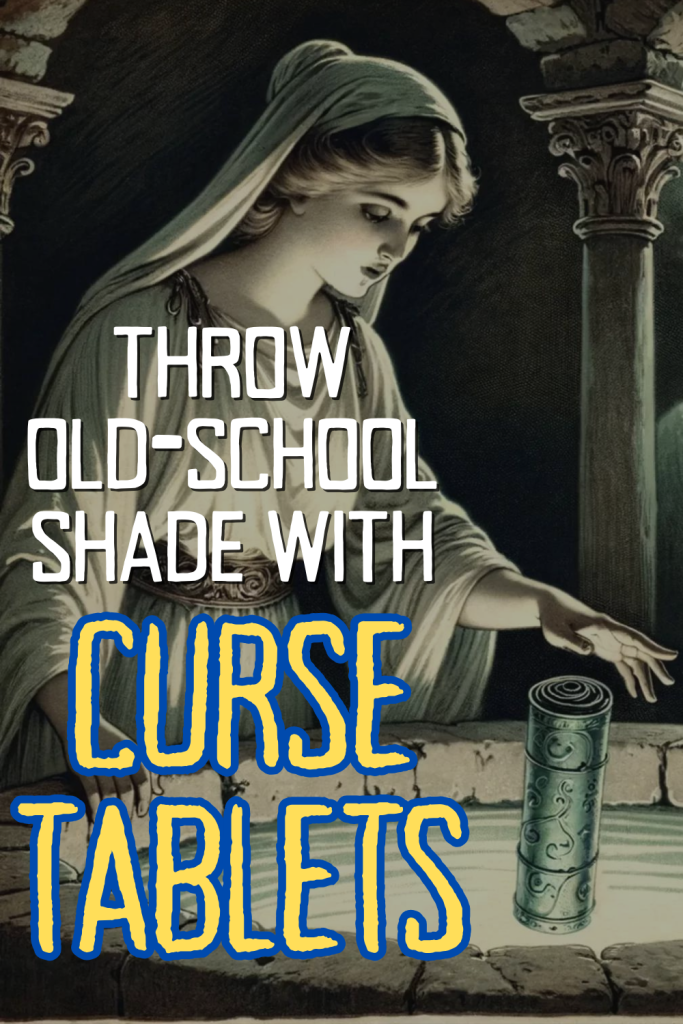 Hex marks the spot: Curse tablets reveal ancient drama etched in lead ...